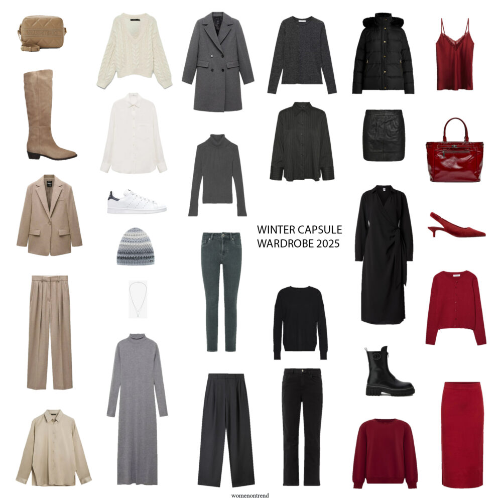 Winter Capsule Wardrobe 2025 - WomenOnTrend